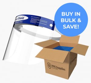 Bulk Disposable Face Shields - PPE Supplies Australia